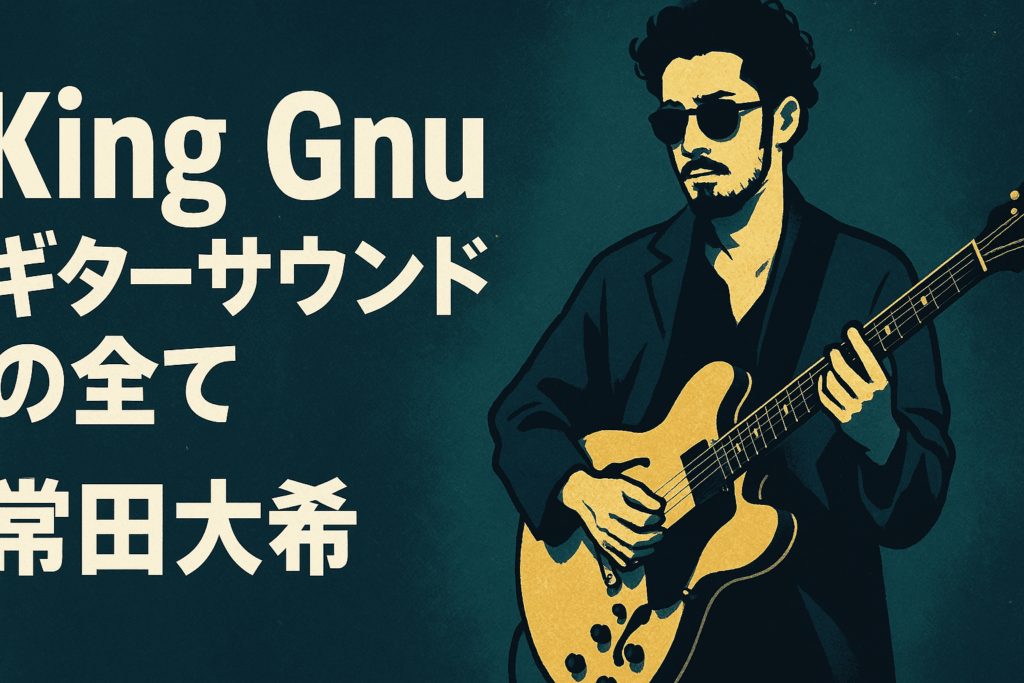 【常田大希】King Gnu風サウンドの作り方＋ギター機材音作りセッティングのまとめ【エフェクター・アンプ】 - ギター機材・虎の巻