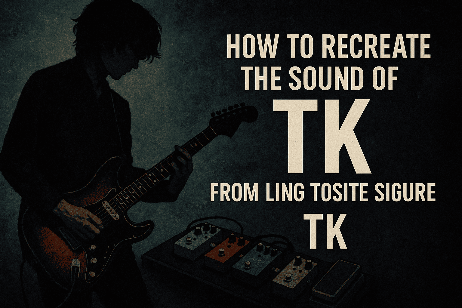 【TK】How to Recreate the Sound of TK from Ling tosite sigure – Guitar ...