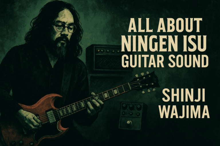 [Shinji Wajima] – How to Recreate the Ningen Isu Sound + Guitar Gear ...