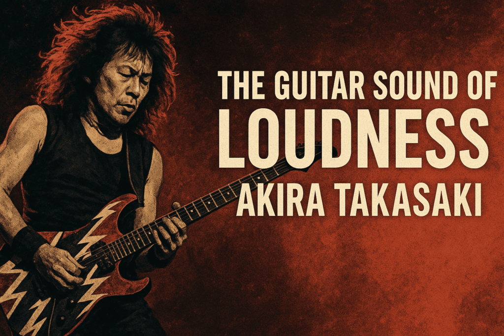 [Akira Takasaki] Crafting the Signature LOUDNESS Sound — Gear, Settings ...